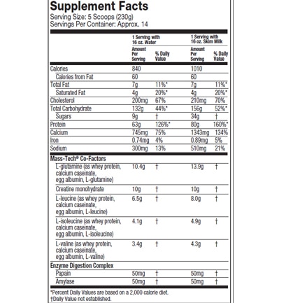 Mass Tech Price in Pakistan | Muscletech Mass Tech | FitFlex